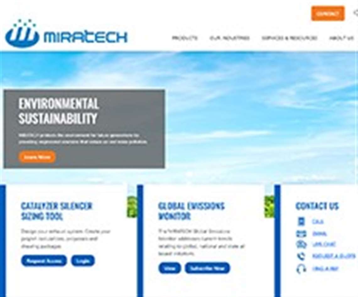 Miratech redesigns website, external newsletter - CompressorTECH²