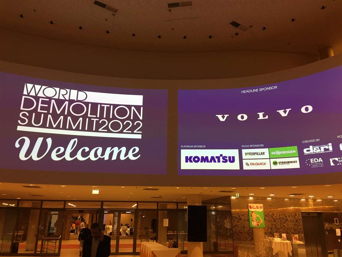 Excitement builds at 14th World Demolition Summit - CompressorTECH²