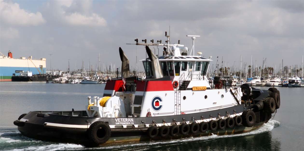 Crowley operating tugboat Veteran on biofuel - CompressorTECH²