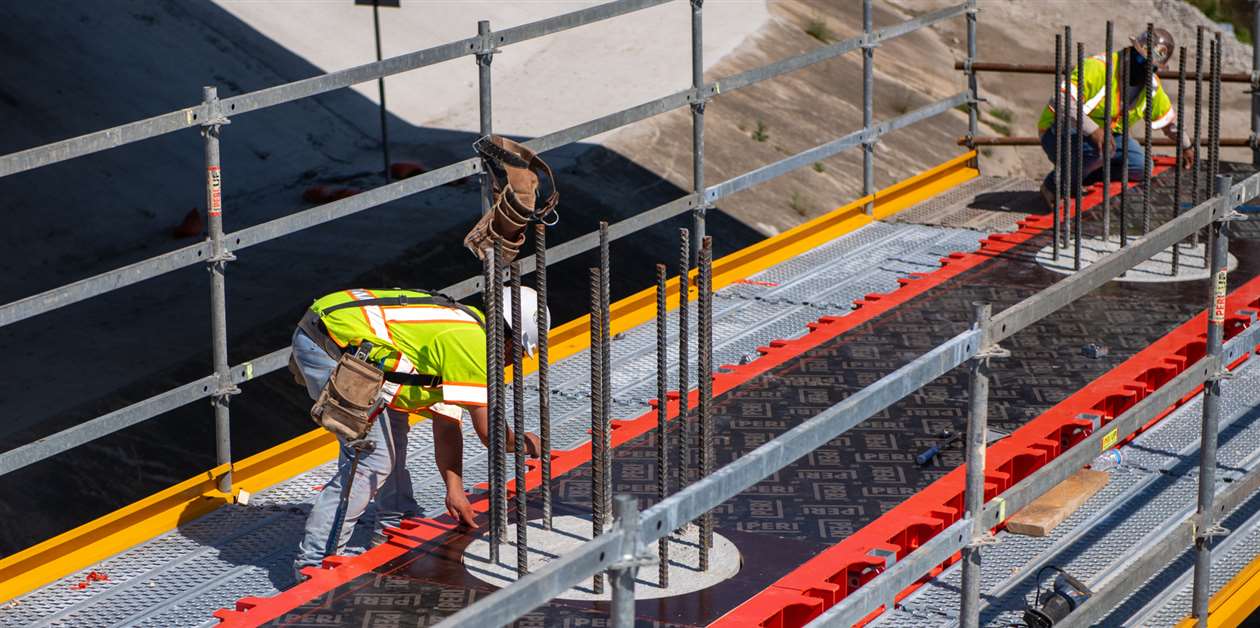 PERI debuts formwork bridge system - CompressorTECH²