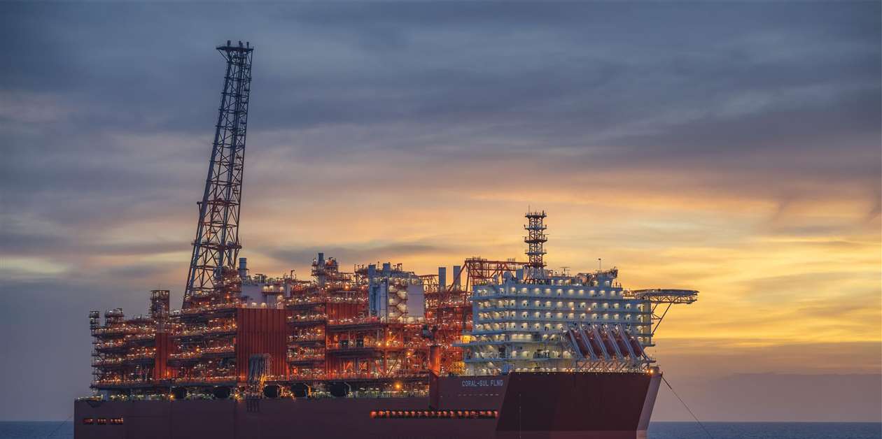 El proyecto FLNG Coral Norte en alta mar de Mozambique avanza ...