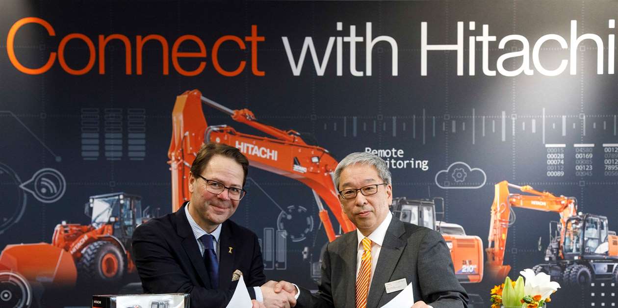 Hitachi and ABAX sign telematics deal - CompressorTECH²
