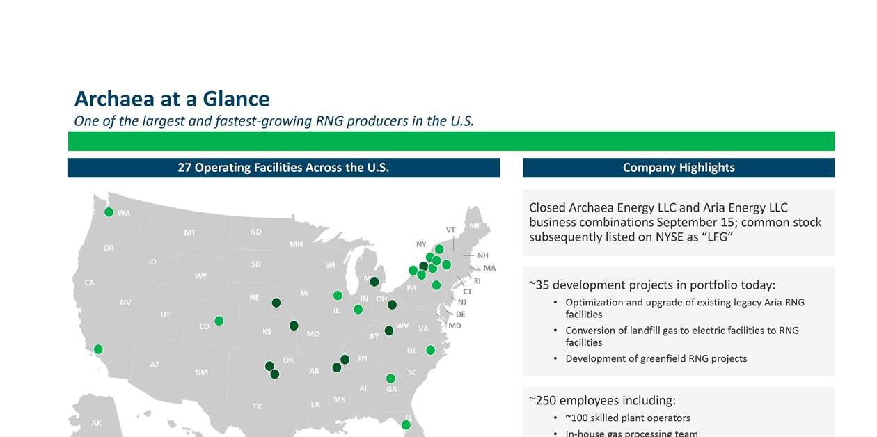 Archaea signs renewable gas agreement - CompressorTECH²