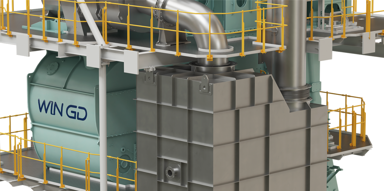 WinGD introduces compact on-engine emissions solution for X-DF ...