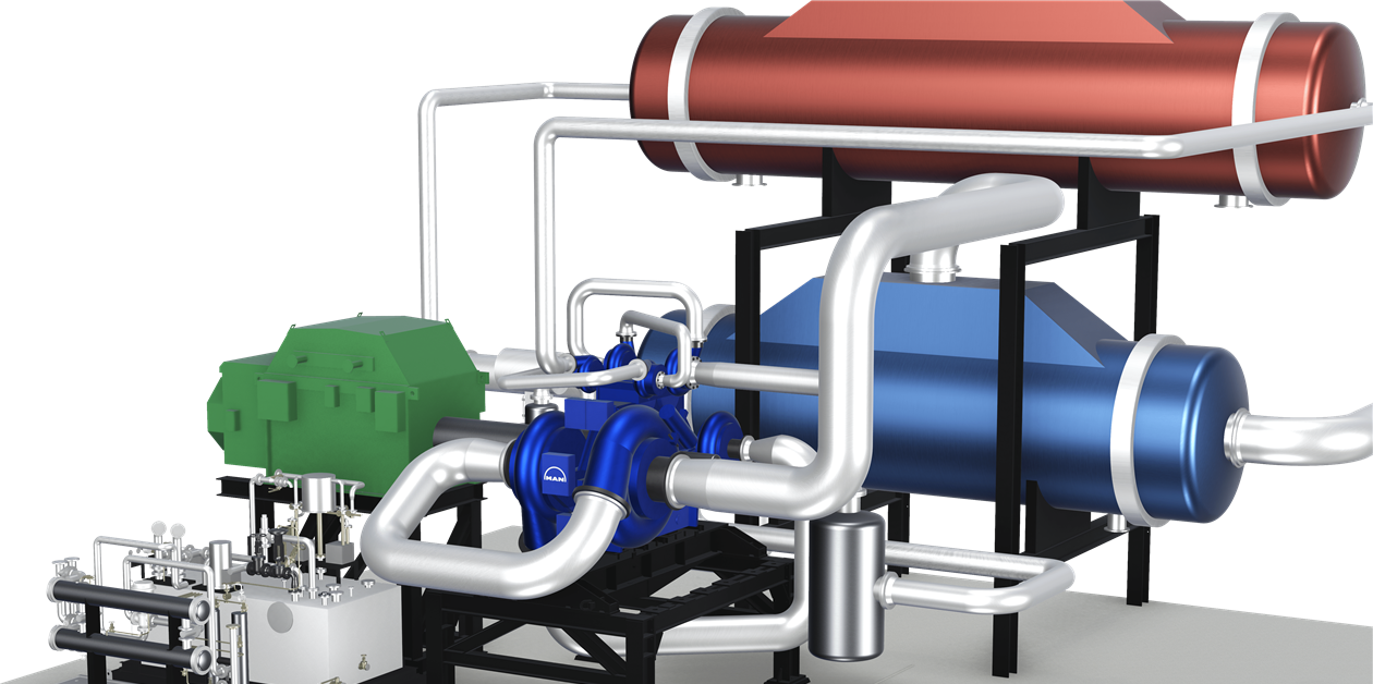 BASF, MAN building industrial-scale heat pump - CompressorTECH²