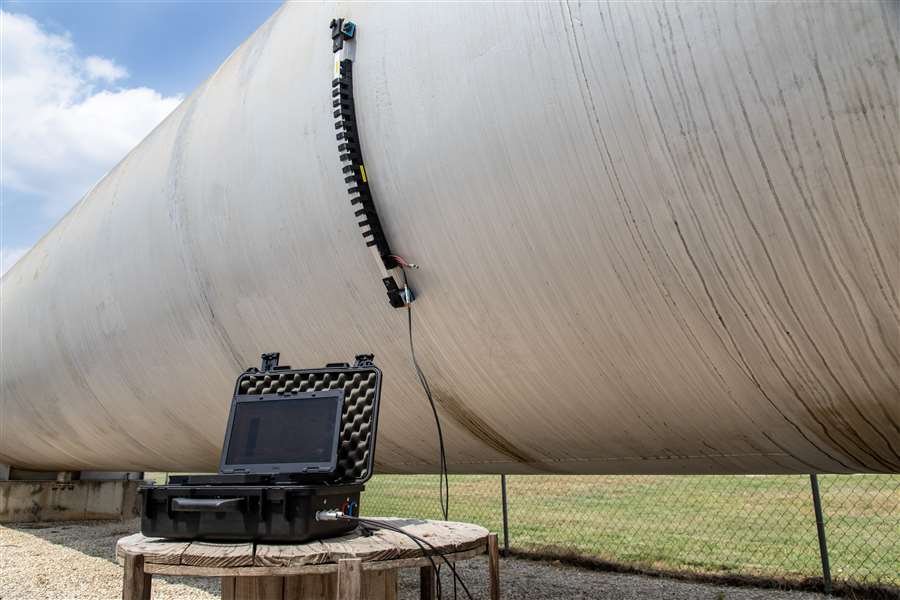 SwRI develops ultrasonic probe to inspect storage tanks without ...