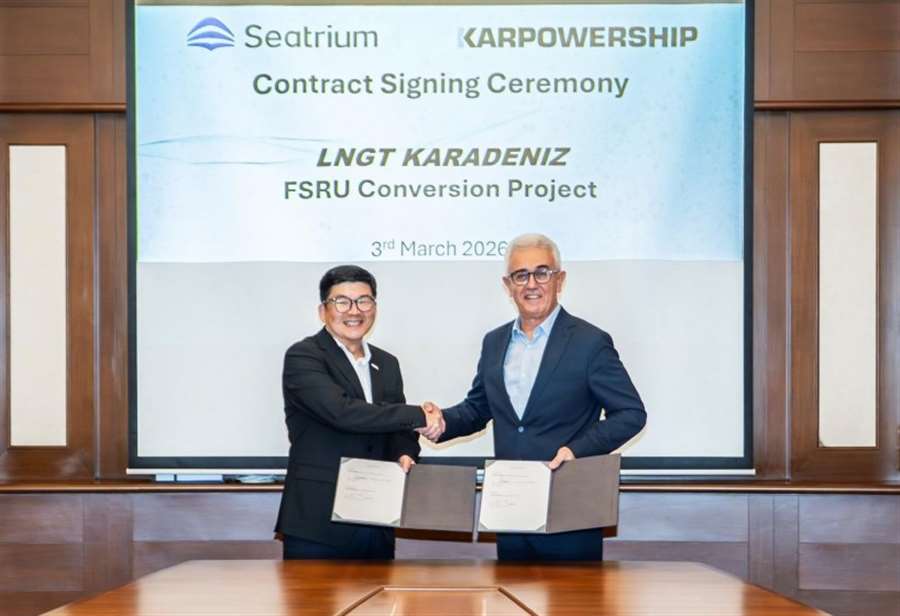 Seatrium wins contract to convert LNG carrier into FSRU for ...